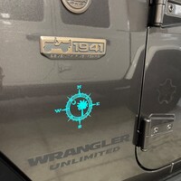 Compass Decal for 4runner, Car Decal, Mountain Decal, Outdoor Decals ...