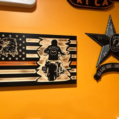 Puerto Rican Customized Motorcycle Flag. Puerto Rican Flag. - Etsy