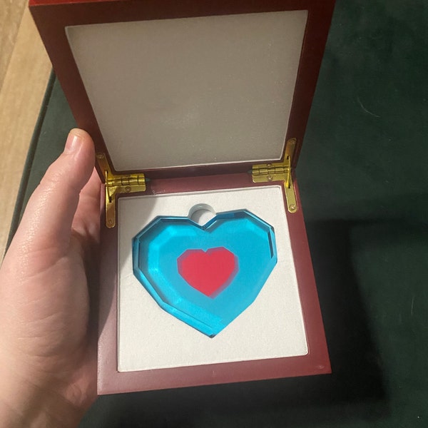 Crystal the Legend of Zelda Piece of Heart From Ocarina of Time and ...