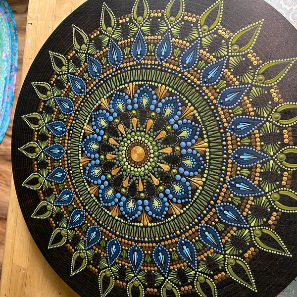 Mandala Ruler Tool Mandala Dot Art Concentric Circle Maker - Etsy