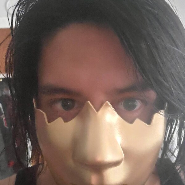 DIY MASK - Cracked Face / Half Face, Blank Masks for Do It Yourself ...