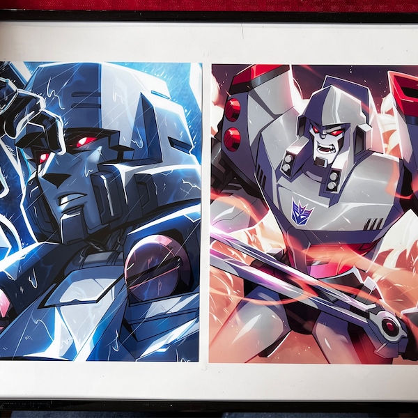 Megatron | Transformers Animated Print - Etsy