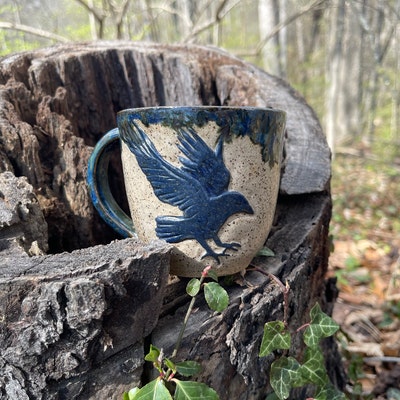 Handmade Monarch Life Cyle Pottery Mug - Etsy