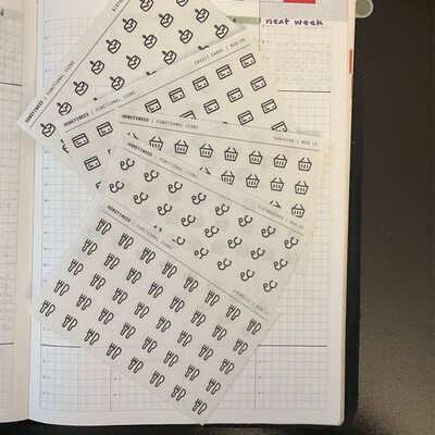 60 Clear PTO Stickers, Paid Time off Planner Stickers, Paid-time off ...