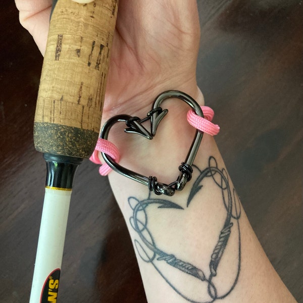 American Flag Paracord Fish Hook Bracelet - Etsy