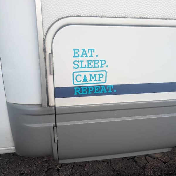 Surf Stickers, Van Stickers, Wave Car Sticker, Camper Stickers, Caravan ...