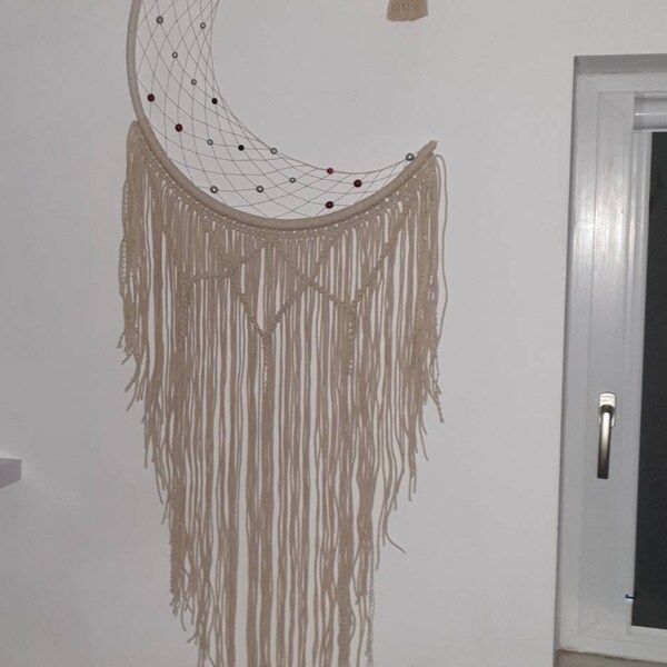 Macrame Wedding Backdrop/ Macrame for Round Arch/ Round Wedding Arch ...