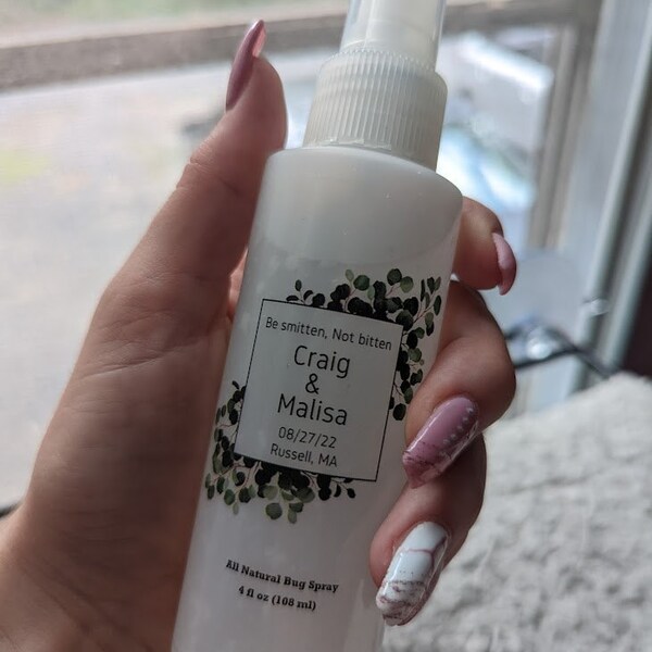 Bulk Wedding Bug Spray Party Favors | Bottles Arrive Filled With Label ...