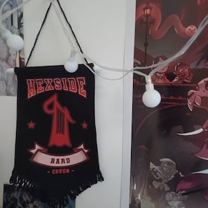 Hexside Bard Coven Pennant the Owl House Inspired Wall Hanging ...