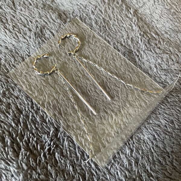 Hoops 15mm Invisible Clip on Earrings, Clip on Hoop Earrings, Non ...