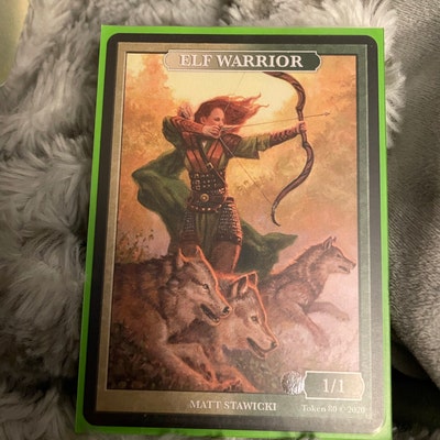 Cat 2/2 Haste Token Art by David Martin Magic the Gathering - Etsy