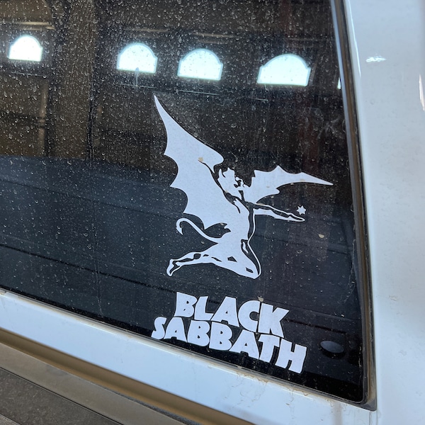 Black Sabbath Logo Vinyl Decal - Etsy