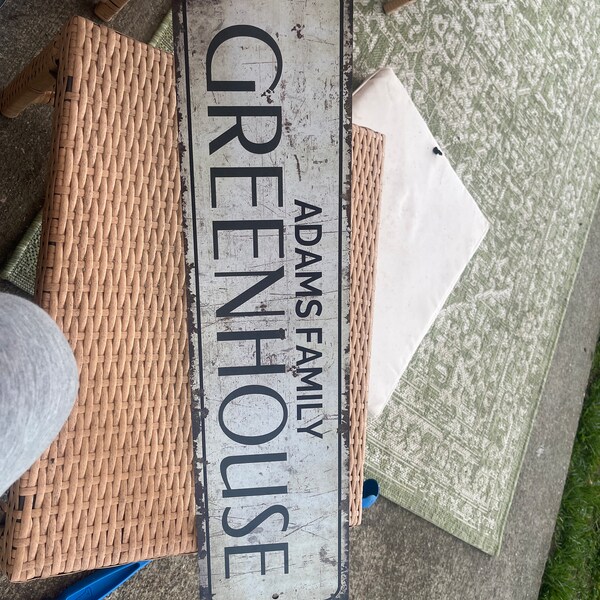 Green House Sign - Custom Green House - Greenhouse Decor - Greenhouse ...
