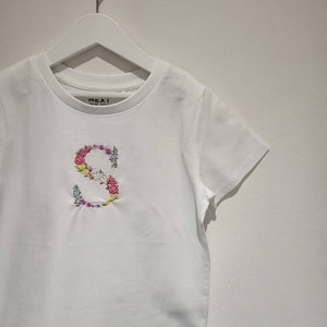 Machine Embroidery Design Floral Letter F Upper and Lowercase Dainty ...