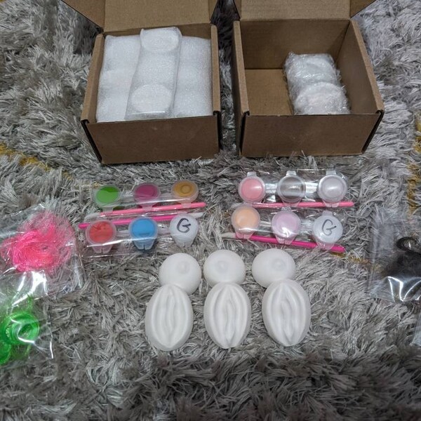 Paint Your Own Willy Hen Party Bagsparty Favours Hen Gifts Bridal Gifts ...