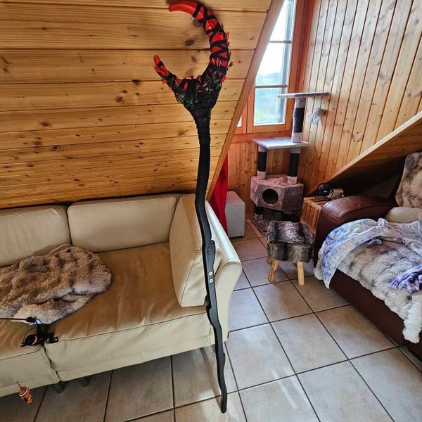 The Celestial Ellipse Staff- an Enchanting Druid Staff Enchanted Nature ...