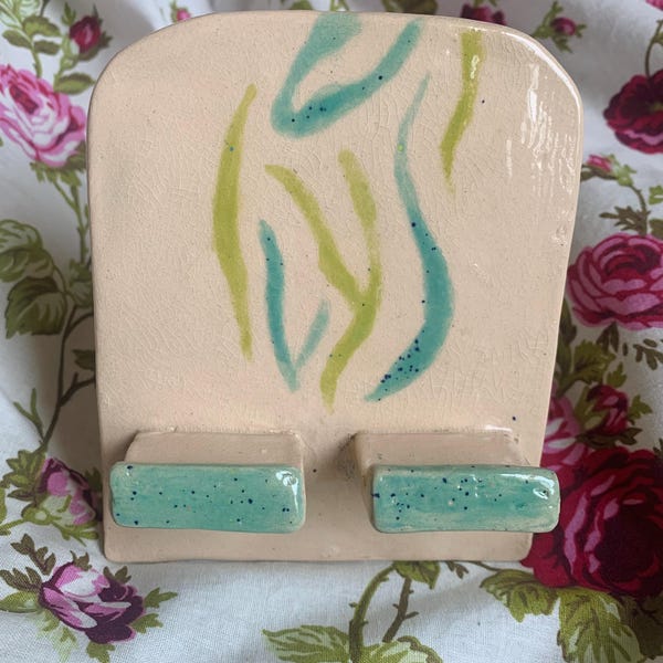 Ceramic Cat Sculpture, Orange Cat Sphere Sculpture, Pottery Cat Décor ...