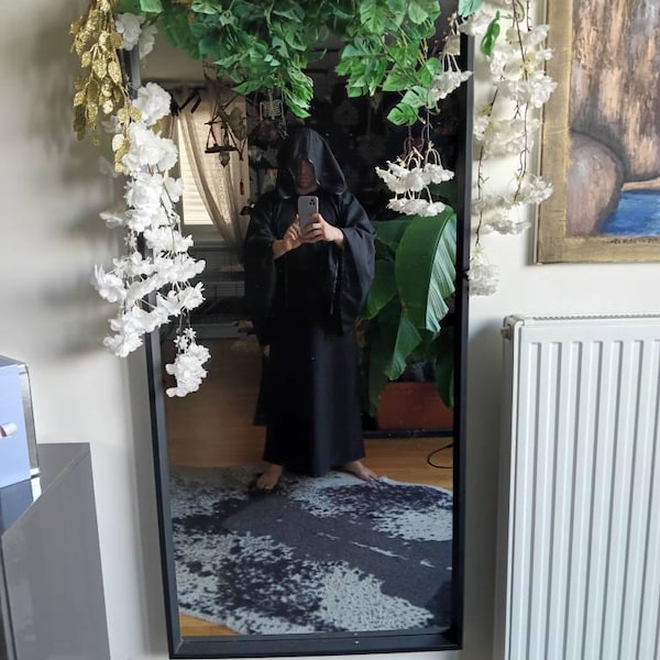 Black Tau Hooded Robe, Robe of a Neophyte, Robe of the Crone, Ritual ...