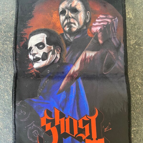 Papa IV Horror, Horror Band Inspired, Handmade Satin Patch - Etsy