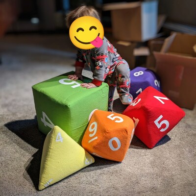 DIY Concrete Garden Dice Instructions Instant Download - Etsy