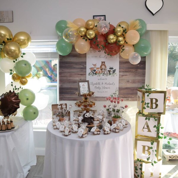Bearly Wait Welcome Sign, Woodland Baby Shower Welcome Sign, Woodland ...