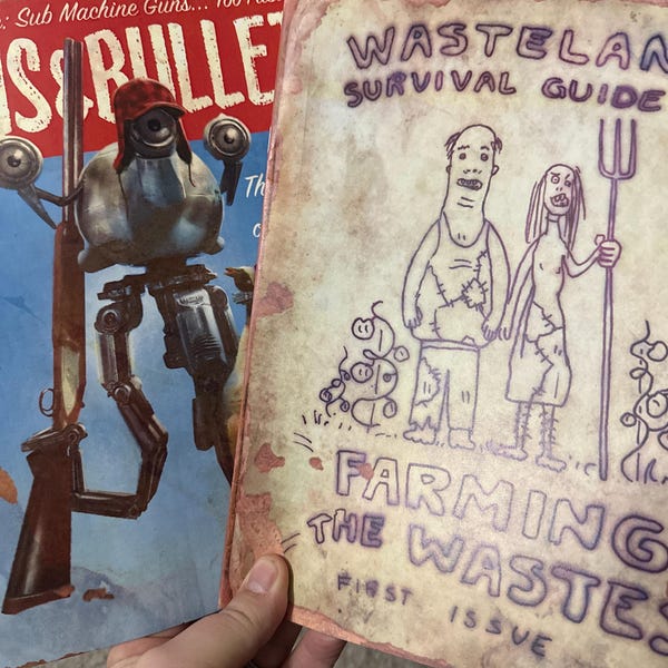 Un-official Handmade Fallout 76 Magazine Journals/books - Etsy