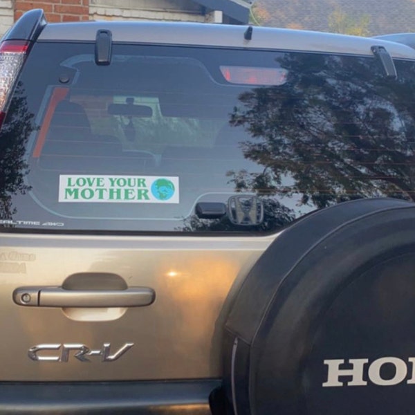 Love Your Mother - Bumper Sticker / Decal or Magnet - Etsy
