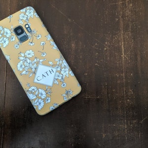 Floral Galaxy for S10 Case Galaxy S9 Case Galaxy Note 10 S8 Case Galaxy ...