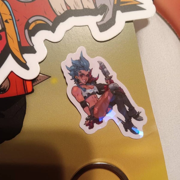 Overwatch Glitter Sticker Le Sserafim Sticker Cute Dva Sticker Cute ...