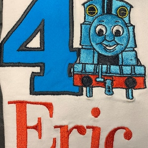 Thomas the Tank Engine Embroidery Design, 4 Sizes Embroidery Designs ...