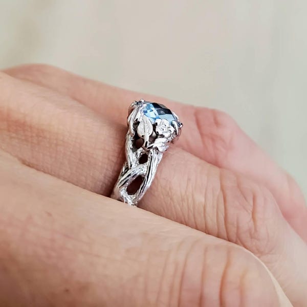 Michelangelo Creation of Adam Ring - Handcrafted Sterling Silver ...