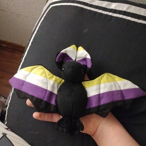 Aroace Batling Stuffed Plush Bat, Made to Order, Doll, Plushie, Softie ...