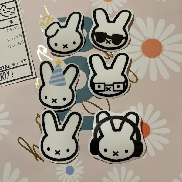 Miffy Sticker Pack |fanart| - B - Etsy