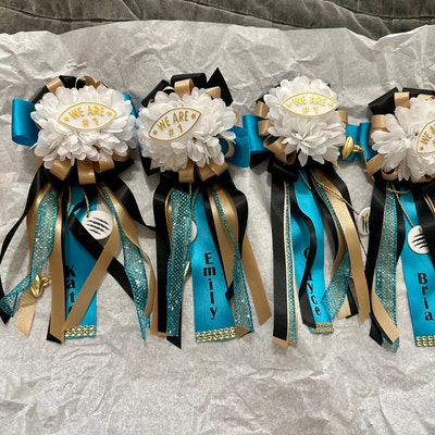 Mini Texas Mum 12 Inch Garter Corsage, Homecoming Mum Corsage - Etsy