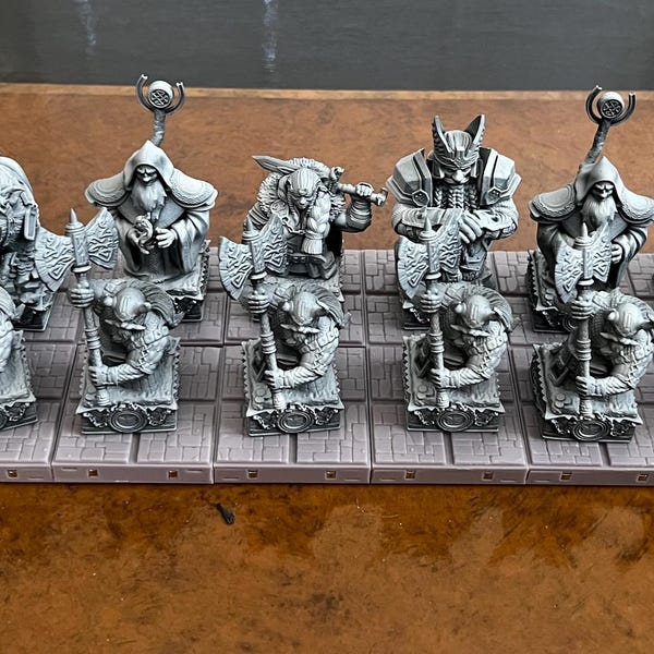 Orcus, the Lord of Bones - STLFLIX - Dnd - Fantasy RPG Miniature - 3D ...