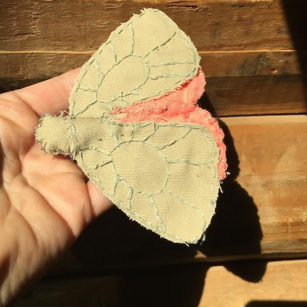 Simple Fabric Moth and Butterfly PDF Sewing Pattern / Digital Download ...