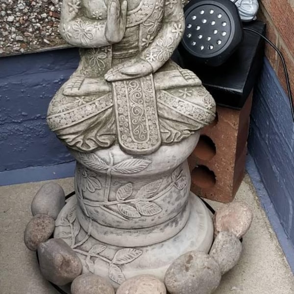 Stepped Stone Ball Finials | Limestone Gate Post Tops Garden Ornament ...