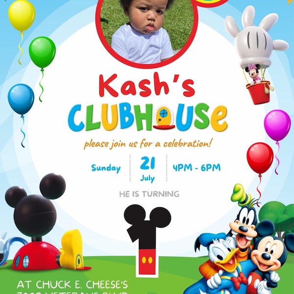 Toy Birthday Invitation, to Infinity and Be One, 1st Birthday ...