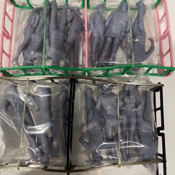 1/32 Scale Figures 1 - 60 - Resin Printed - Single Figures - UNPAINTED ...