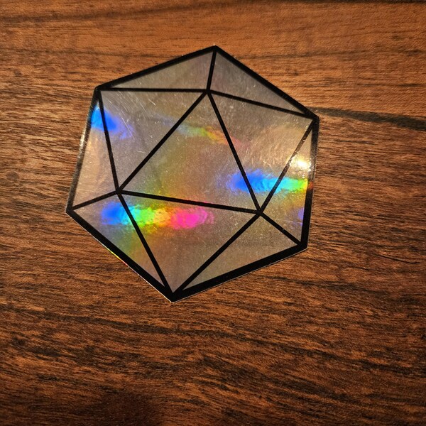 Chaotic Potato D&D Vinyl Sticker, Dishwasher Safe, Dungeons and Dragons ...