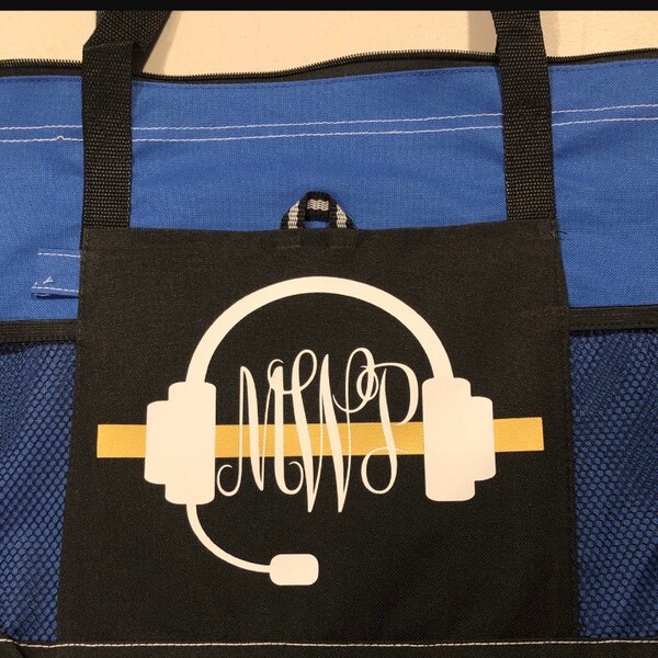 Cheerleading Coach Tote Bag, Personalized Coach Bag With Name ...