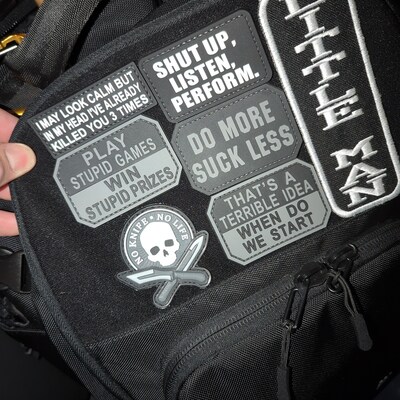 PVC Patch Tactical Morale Patch Velcro Patch Saint Michael - Etsy