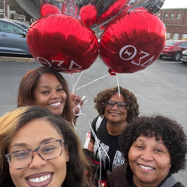 Five (5) Delta Sigma Theta, 18-inch Round Mylar/foil Party Balloons - Etsy