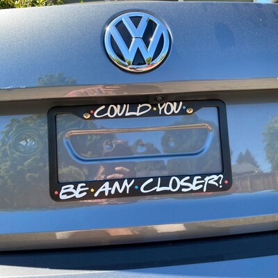 Personalized / Customized Friends TV Show Style Aluminum Car License ...