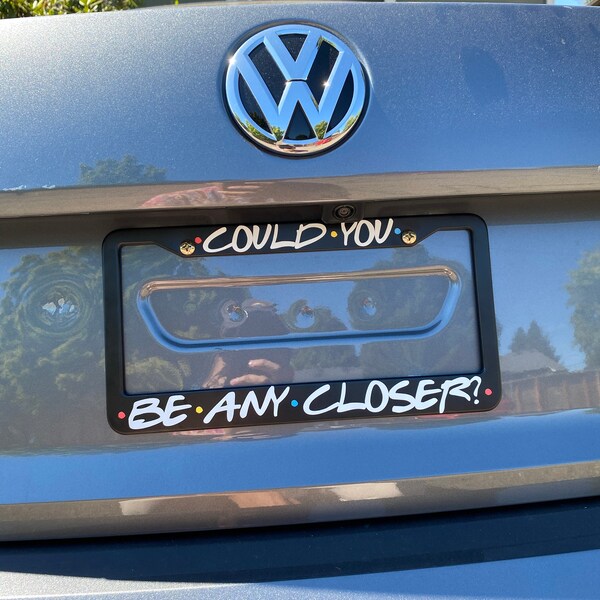 Personalized / Customized Friends TV Show Style Aluminum Car License ...