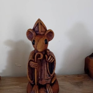 Church Mouse Scottish Highlander Mouse Ornament - Etsy