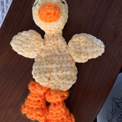 MINI Duke Duck Knotted Lovey Crochet Duck PATTERN - Etsy