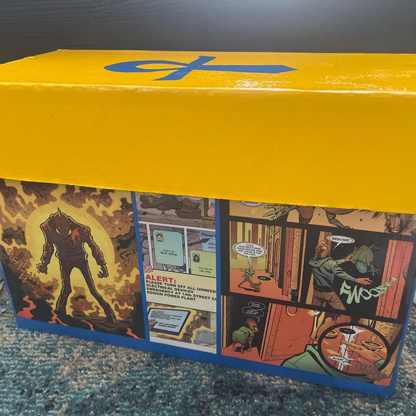 Static Custom Comic Box - Etsy