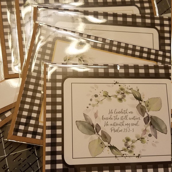 Christian Note Cards, Christian Greeting Cards, Scripture Note Cards ...