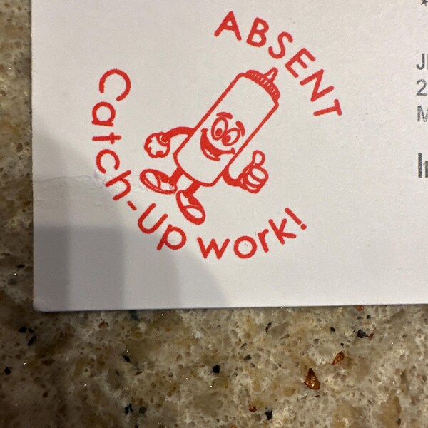 Personalized Teacher Checklist Stamp, Teacher Writing Checklist Stamp ...